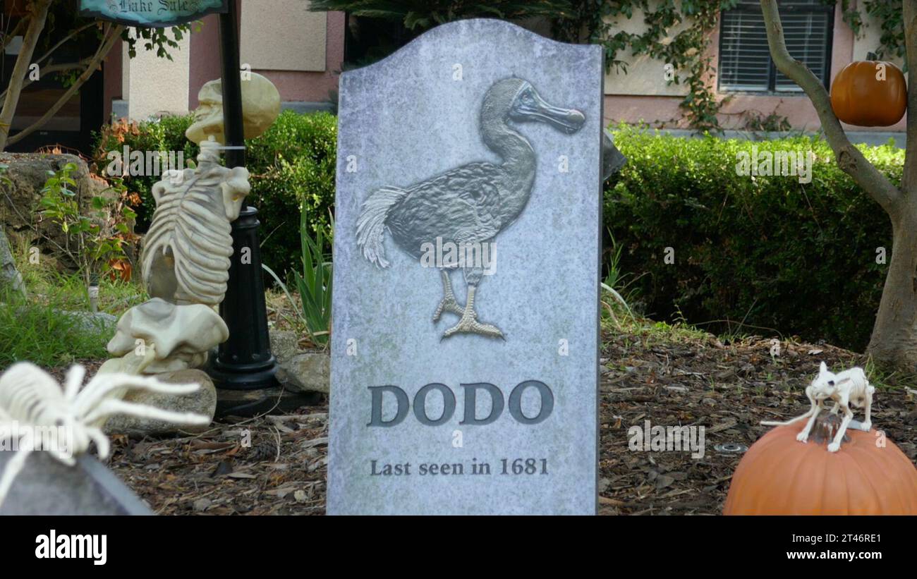 Los Angeles, California, USA 27th October 2023 Extinct Animals ...