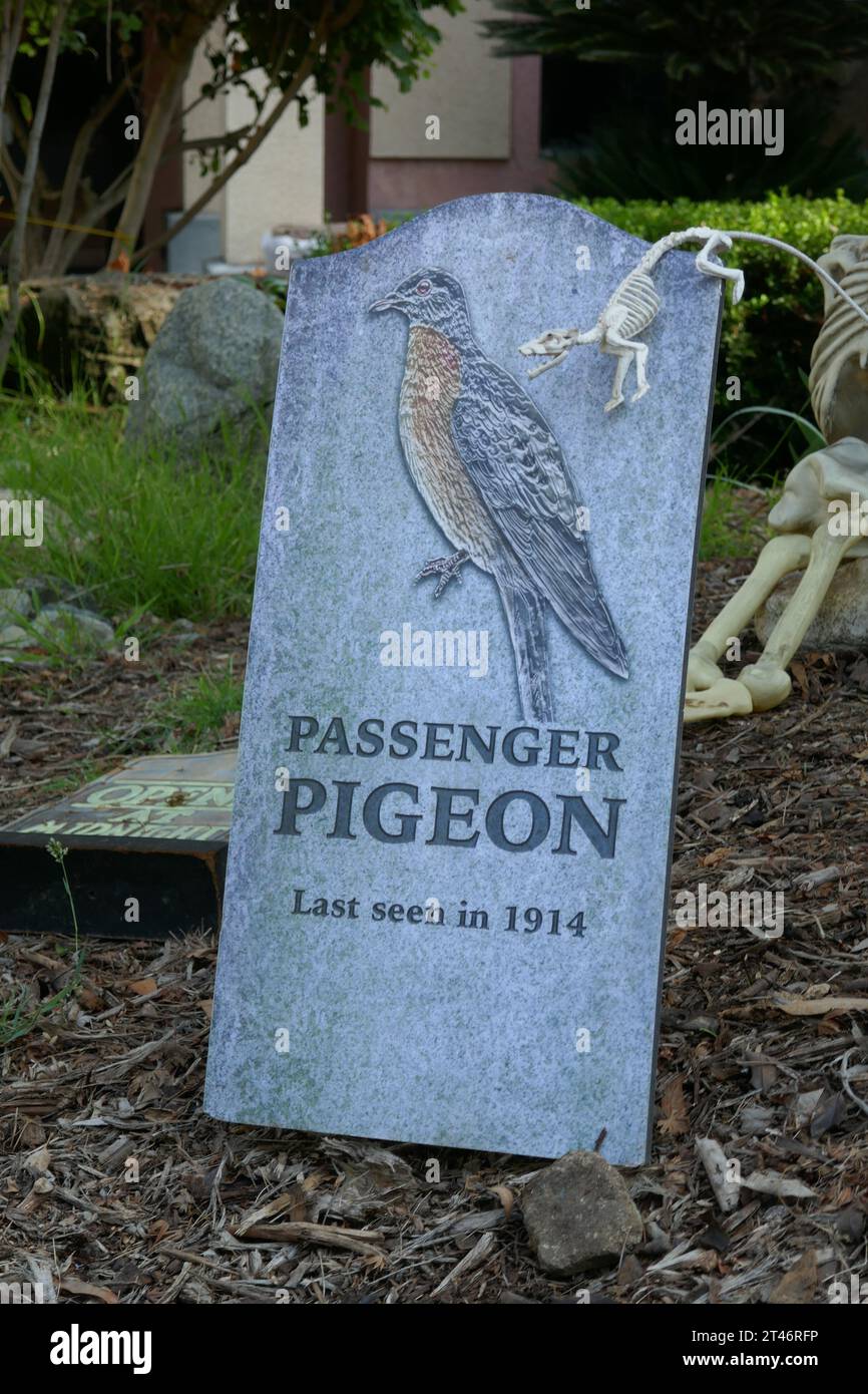 Los Angeles, California, USA 27th October 2023 Extinct Animals ...