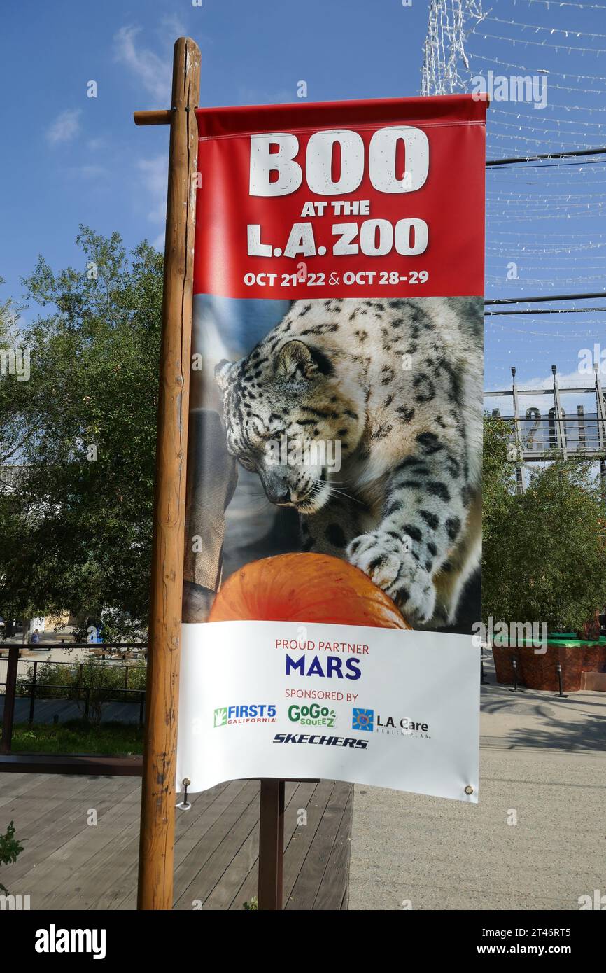 Los Angeles, California, USA 27th October 2023 Boo at the Zoo at LA Zoo ...