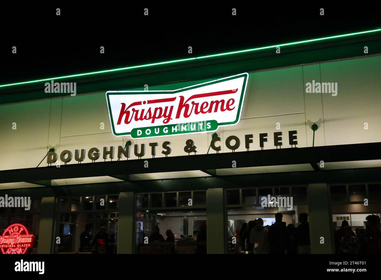 Mississauga Ontario Canada - October 14 2023. Busiest Krispy Kreme ...