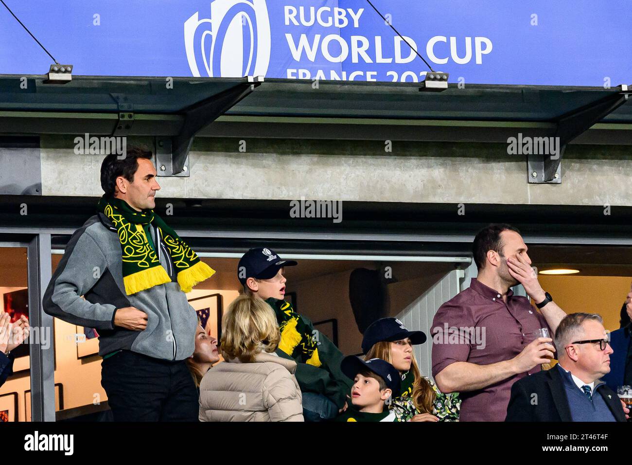 Paris, France. 28th Oct, 2023. Lynette Federer (Roger's mother who is ...