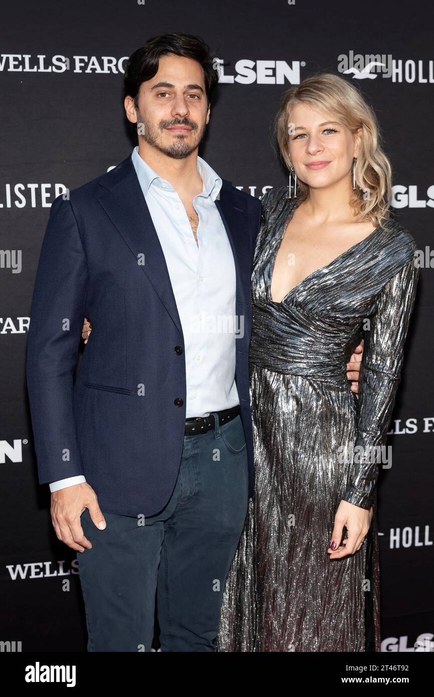 Los Angeles, USA. 28th Oct, 2023. Angel Andeyro and Masha Mar attend ...
