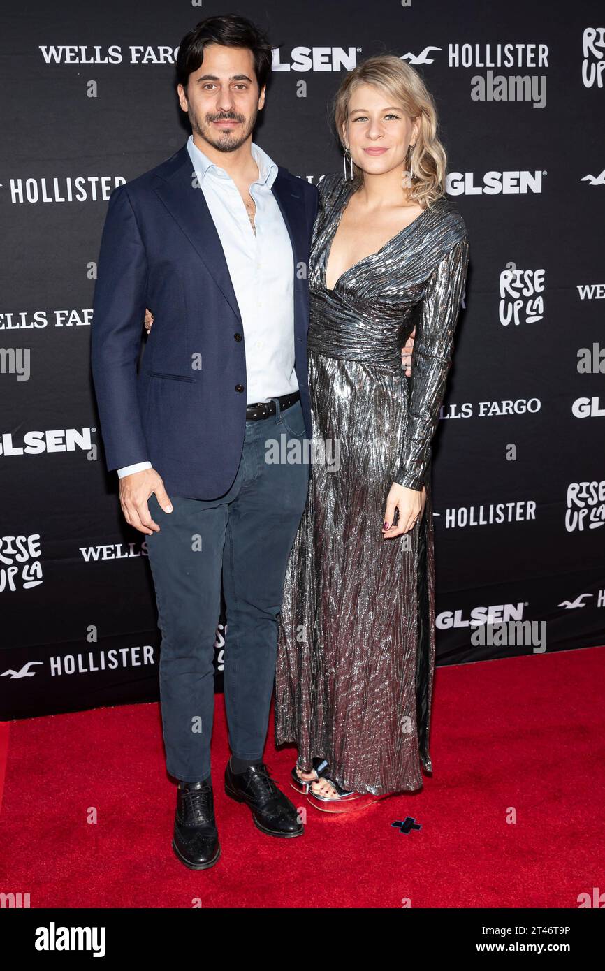Los Angeles, USA. 28th Oct, 2023. Angel Andeyro and Masha Mar attend ...