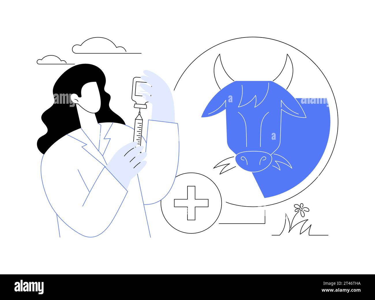 Veterinary drugs abstract concept vector illustration Stock Vector ...