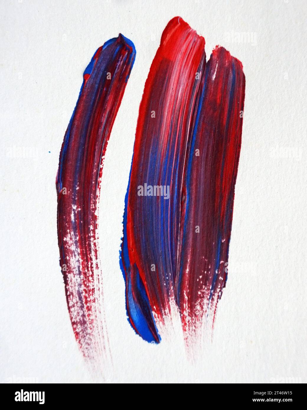 flick the Abstract oil color painting colorful background Stock Photo ...