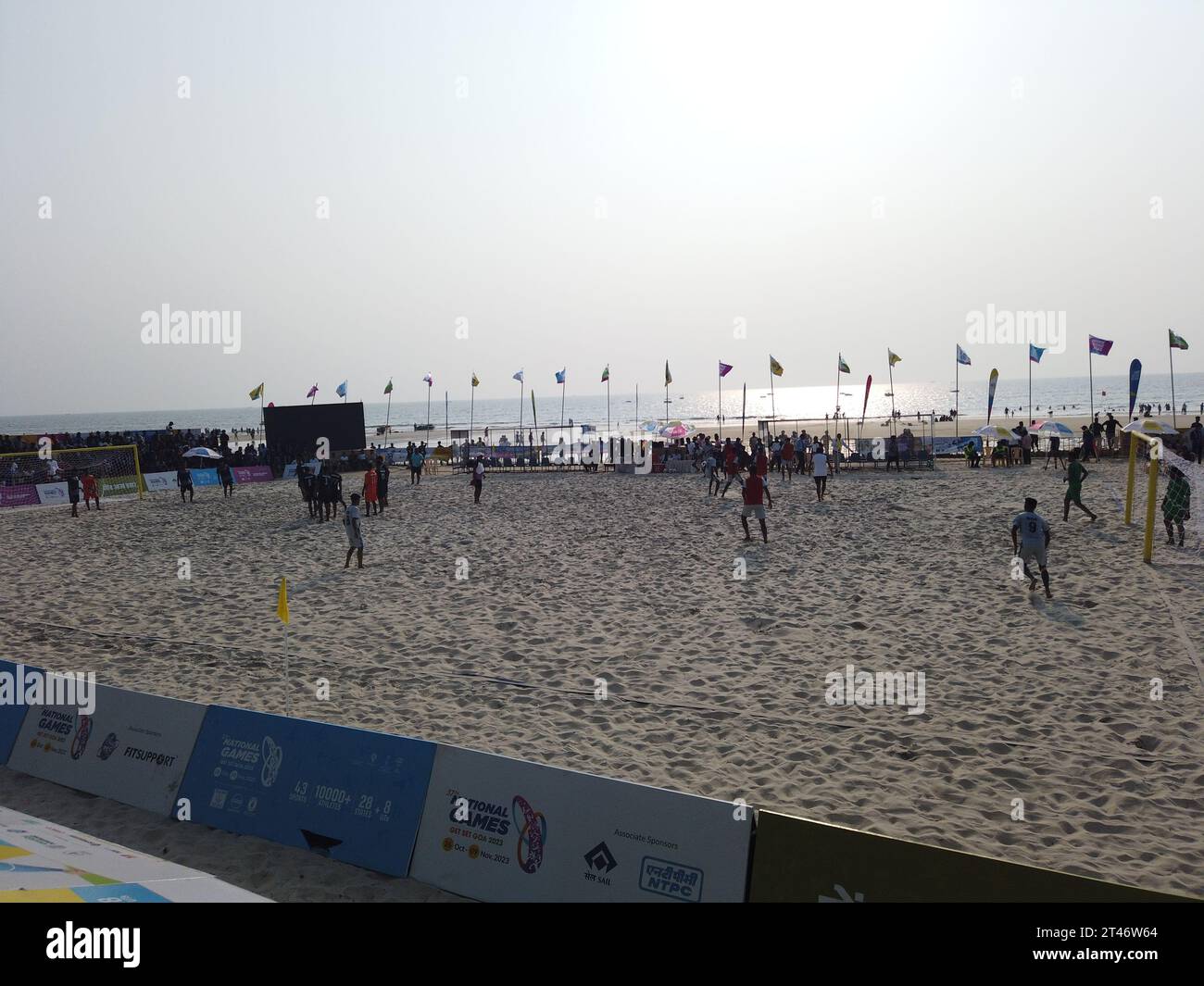 National Games opening ceremony at Fatorda Stadium Stock Photo - Alamy