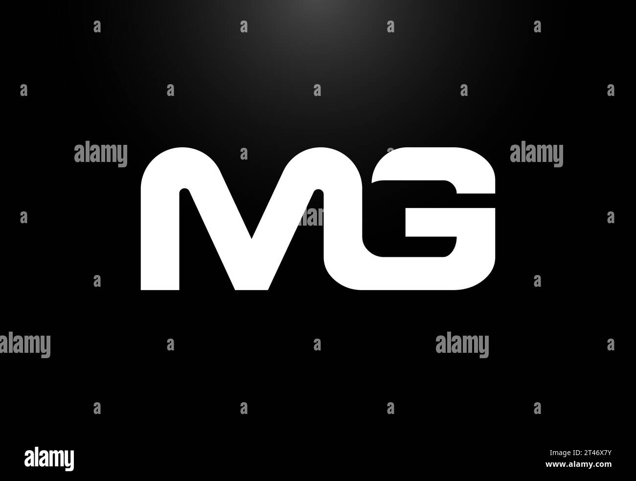 Initial Letter M G Logo Design Vector. Graphic Alphabet Symbol For ...