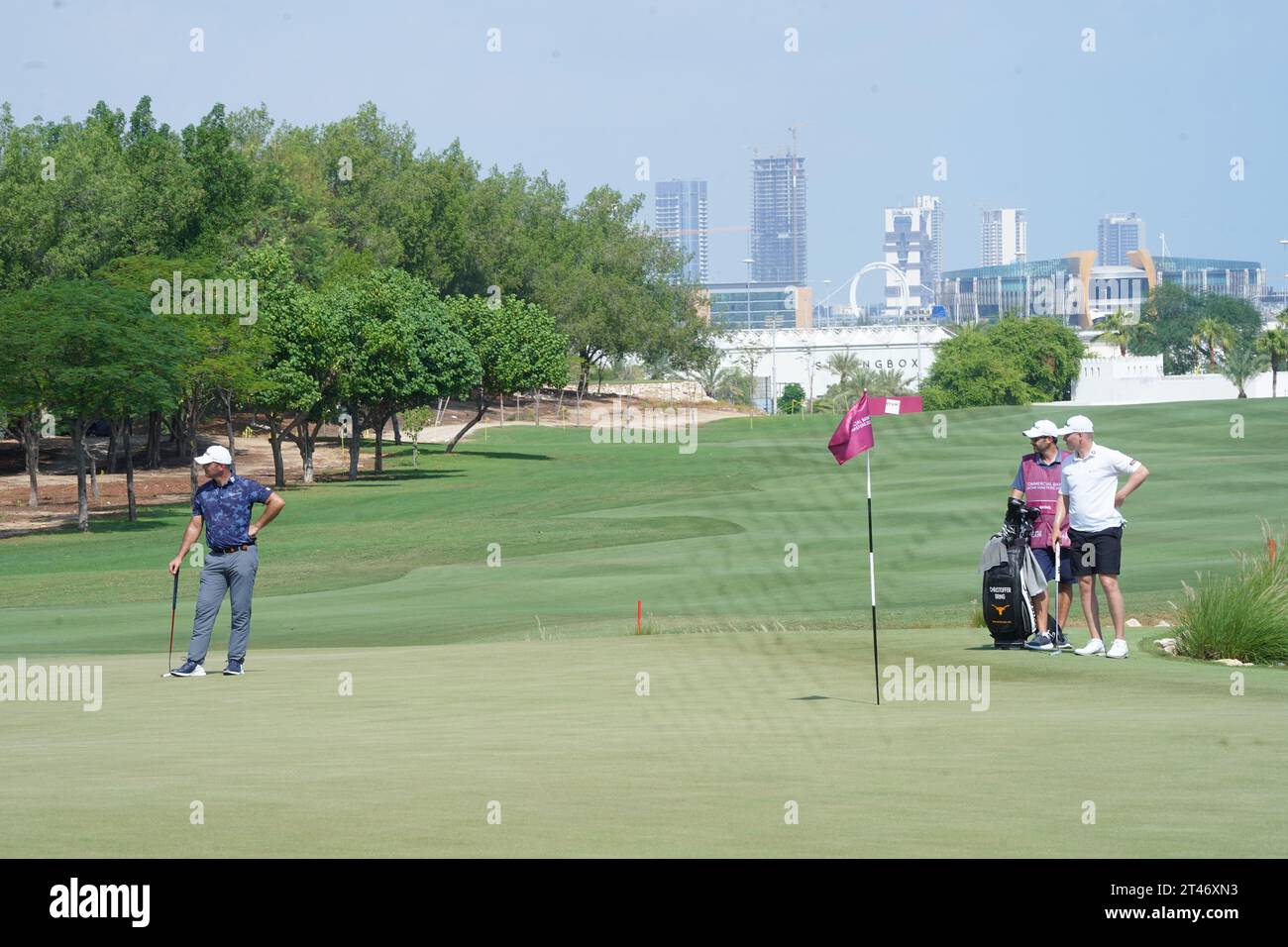 Commercial Bank Qatar Masters at the Doha Golf Club in Qatar Stock ...
