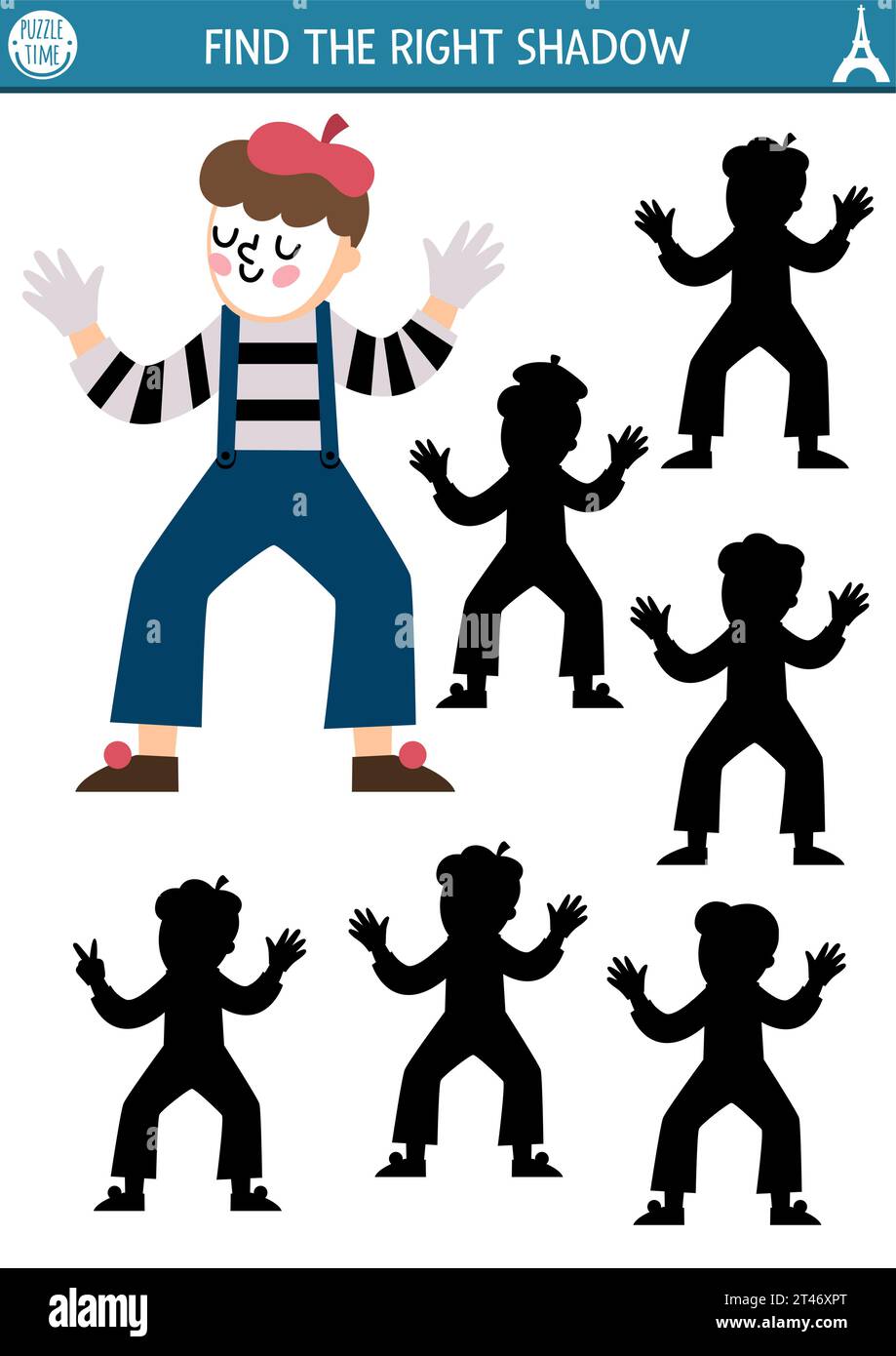 Pantomime children Stock Vector Images - Alamy