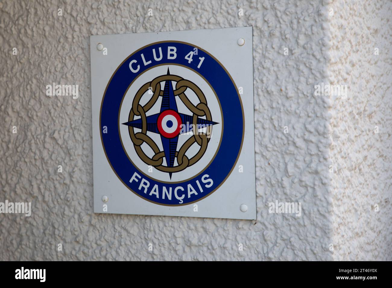 Bordeaux , France - 10 26 2023 : club 41 francais logotype brand text ...