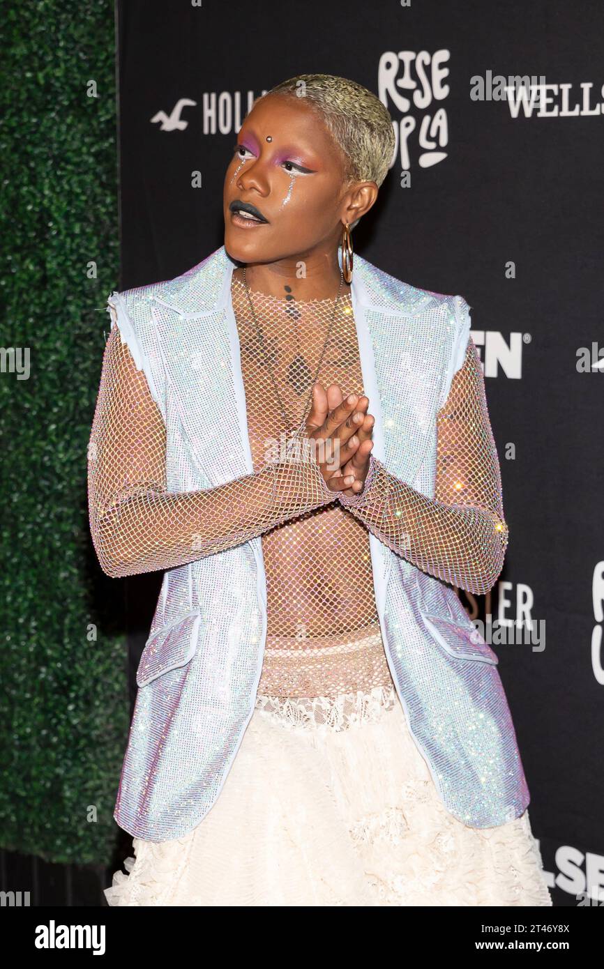 Los Angeles, USA. 28th Oct, 2023. Iniko attends the arrivals of the ...