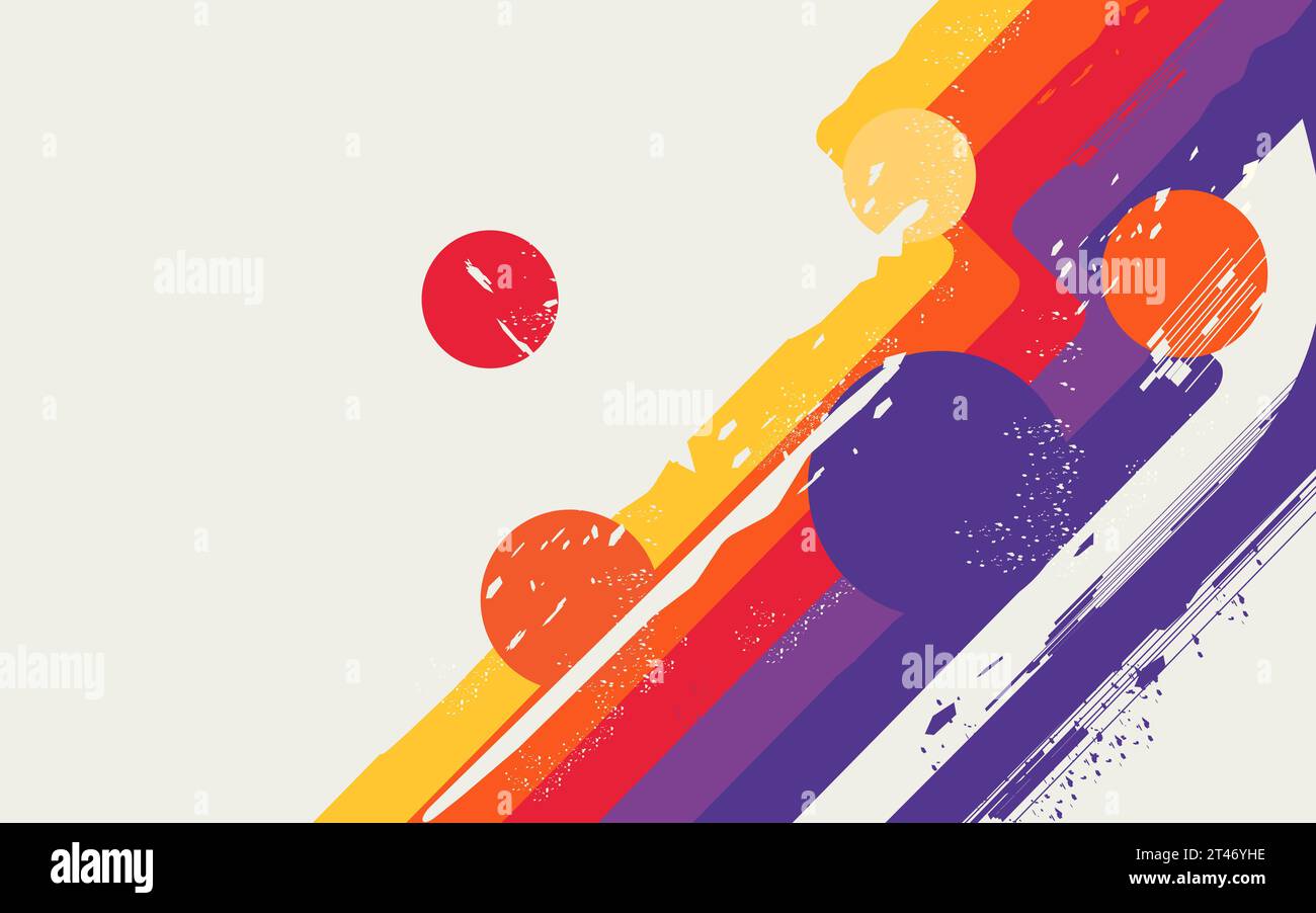 Abstract retro background in back to the 90s style Stock Vector Image ...