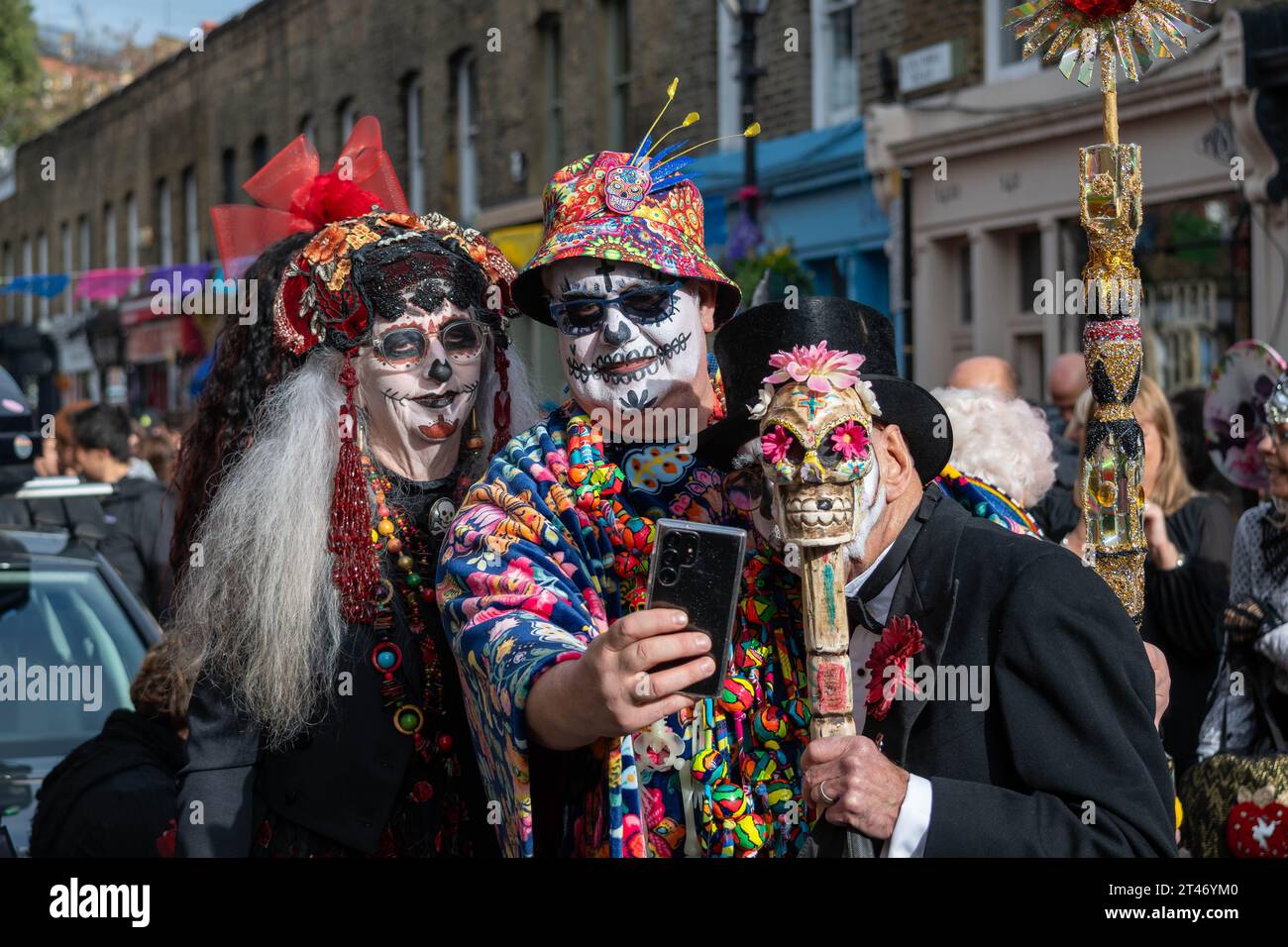 London, UK, 28th October 2023, London's Day of the Dead took place on ...