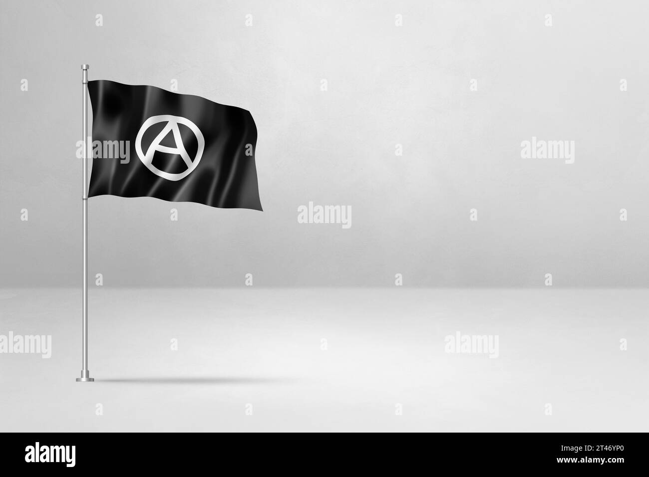 Anarchist flag Black and White Stock Photos & Images - Alamy