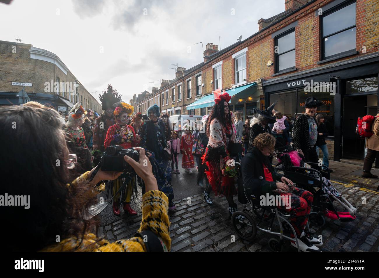 London, UK, 28th October 2023, London's Day of the Dead took place on ...
