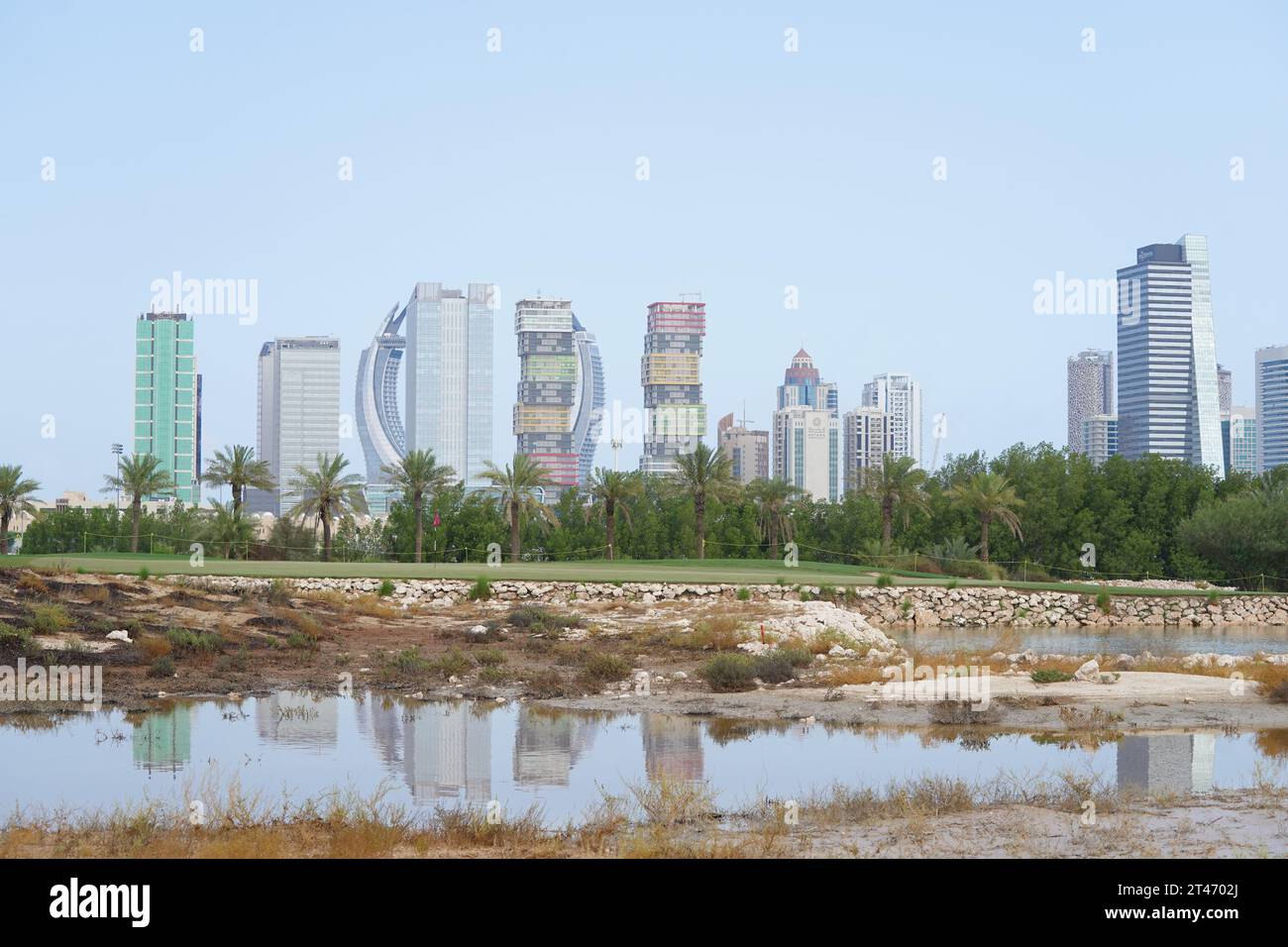 Commercial Bank Qatar Masters at the Doha Golf Club in Qatar Stock ...