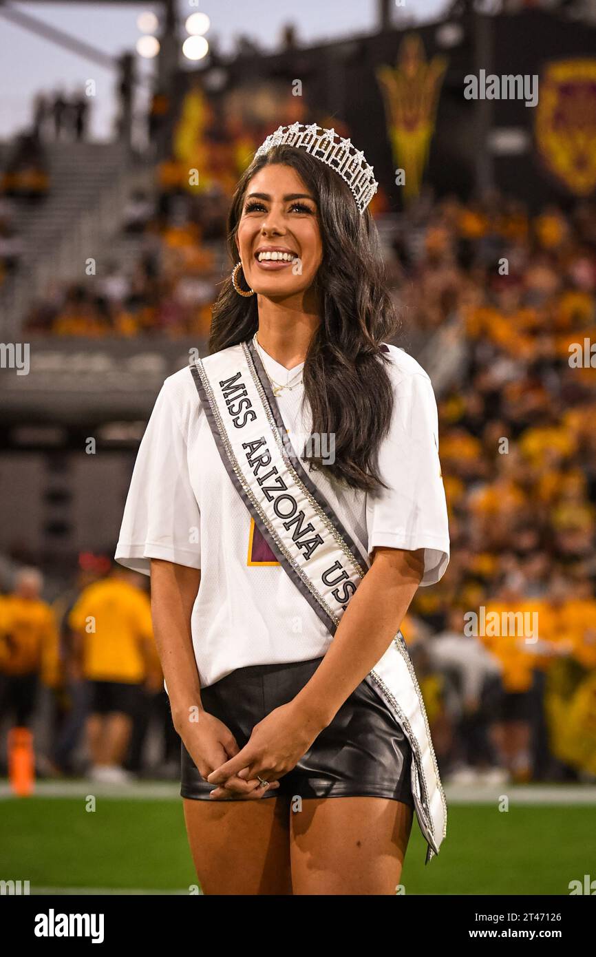 Tempe, United States. 28th Oct, 2023. Miss Arizona USA Candace Kanavel ...