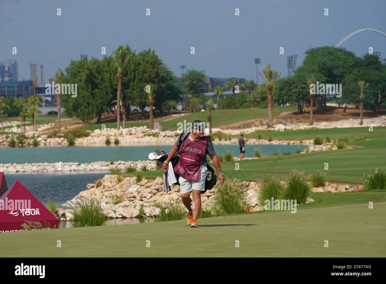 Commercial Bank Qatar Masters at the Doha Golf Club in Qatar Stock ...