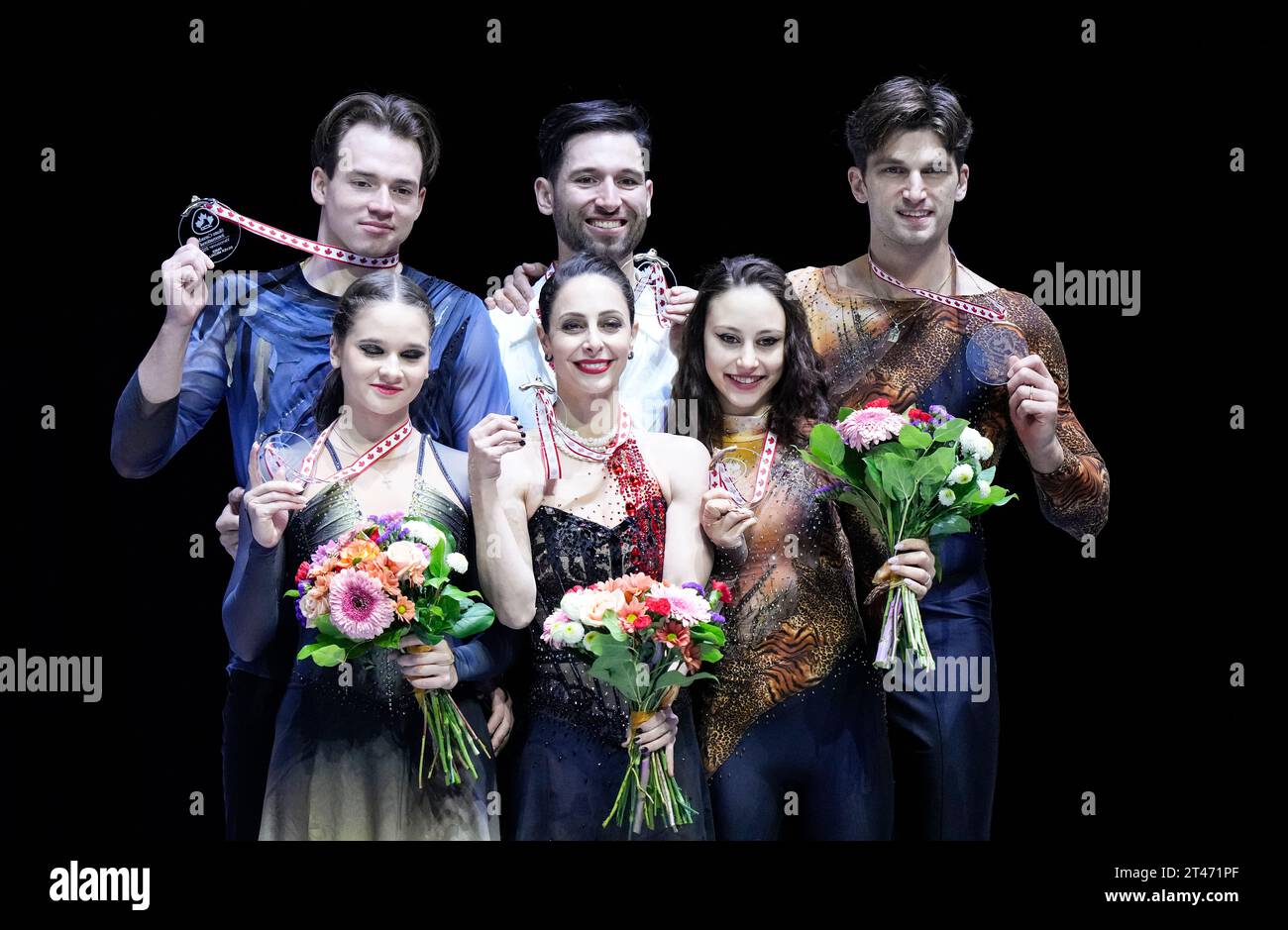 Maria Pavlova and Alexei Sviatchenko of Hungary, Deanna Stellato-Dudek ...