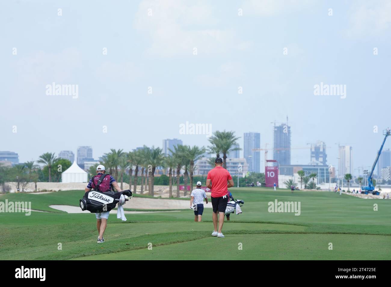 Commercial Bank Qatar Masters at the Doha Golf Club in Qatar Stock ...