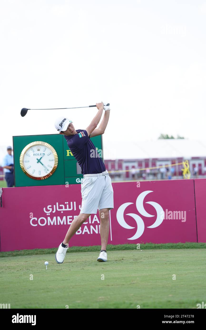 Commercial Bank Qatar Masters at the Doha Golf Club in Qatar Stock ...