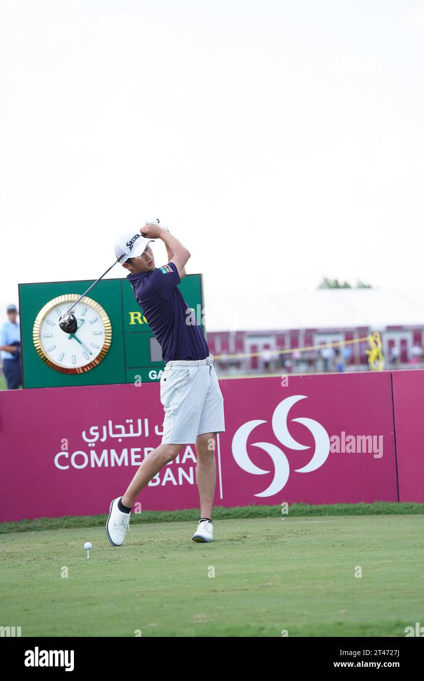 Commercial Bank Qatar Masters at the Doha Golf Club in Qatar Stock ...