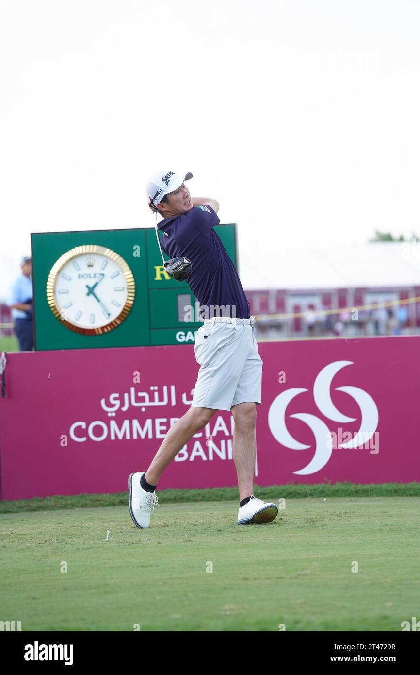 Commercial Bank Qatar Masters at the Doha Golf Club in Qatar Stock ...