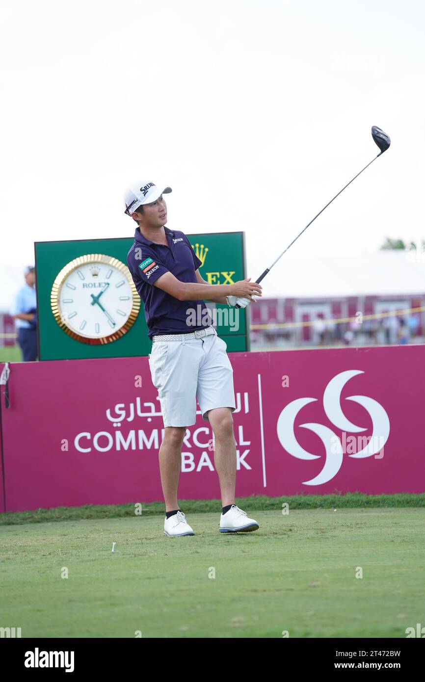 Commercial Bank Qatar Masters at the Doha Golf Club in Qatar Stock ...