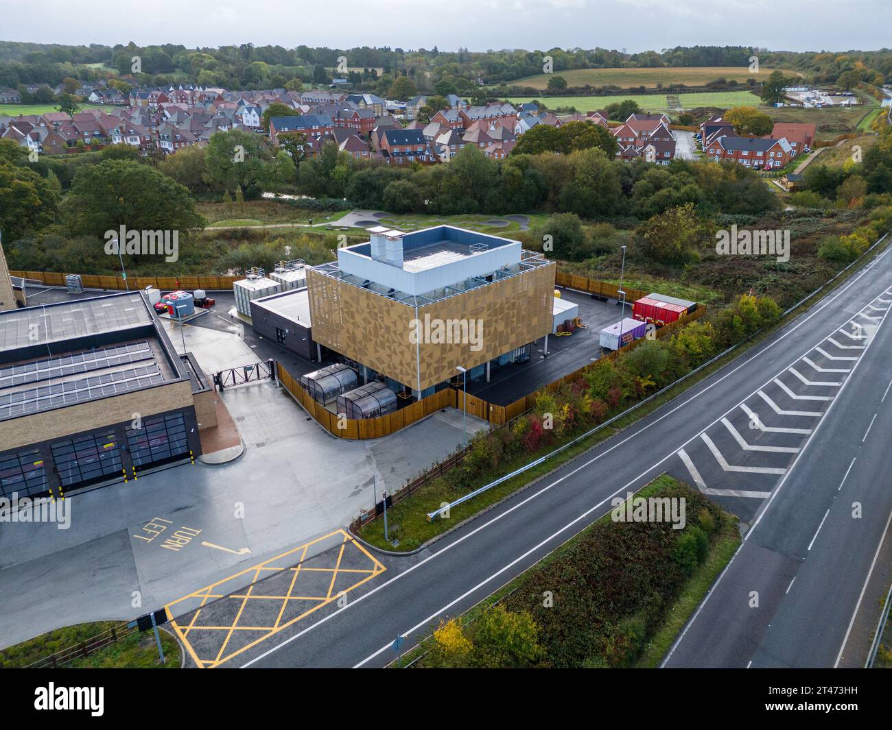 West Sussex Fire & Rescue Service's brand-new training facility and ...