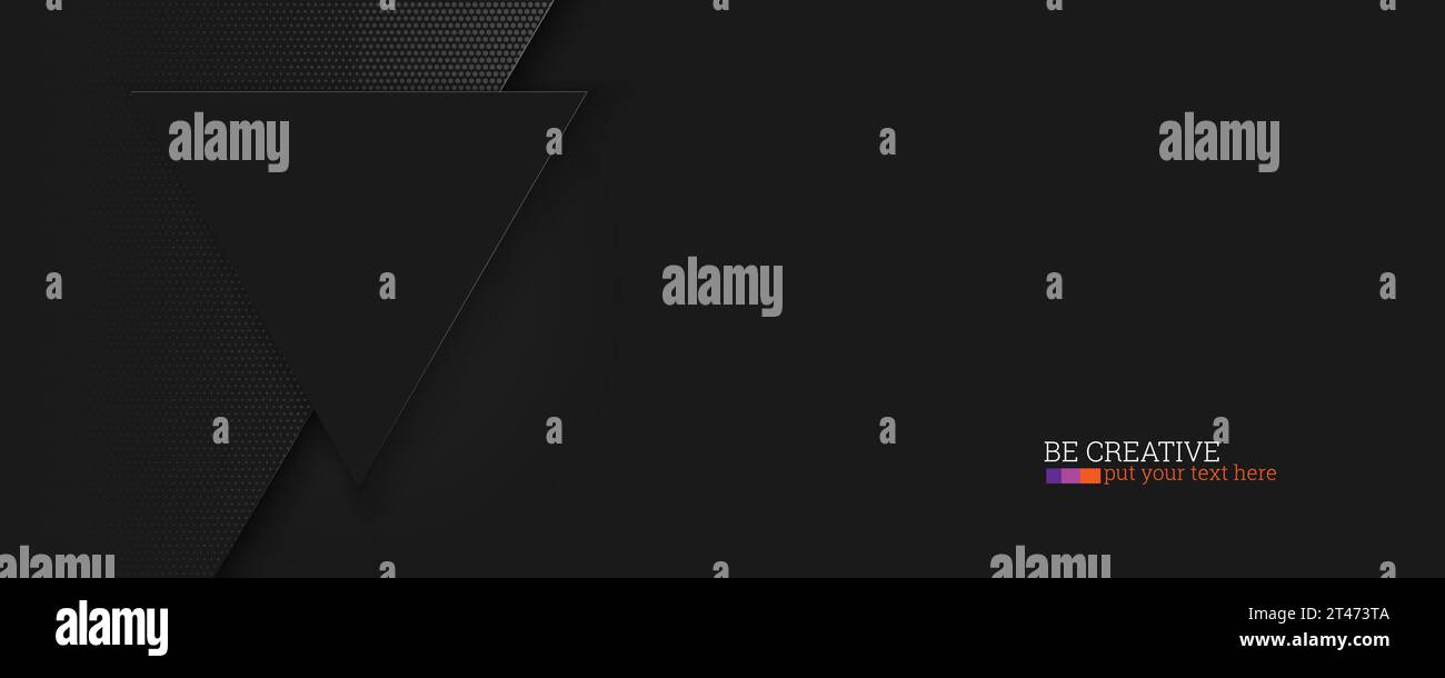 Background with geometric shapes. Multi layered backdrop. Halftone ...