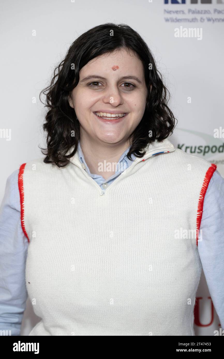 Los Angeles, USA. 28th Oct, 2023. Autistic actor Lillian Carrier ...