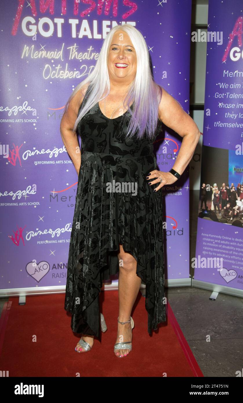 Samantha Lee Howe attends Autism Got Talent, at the Mermaid Theatre ...