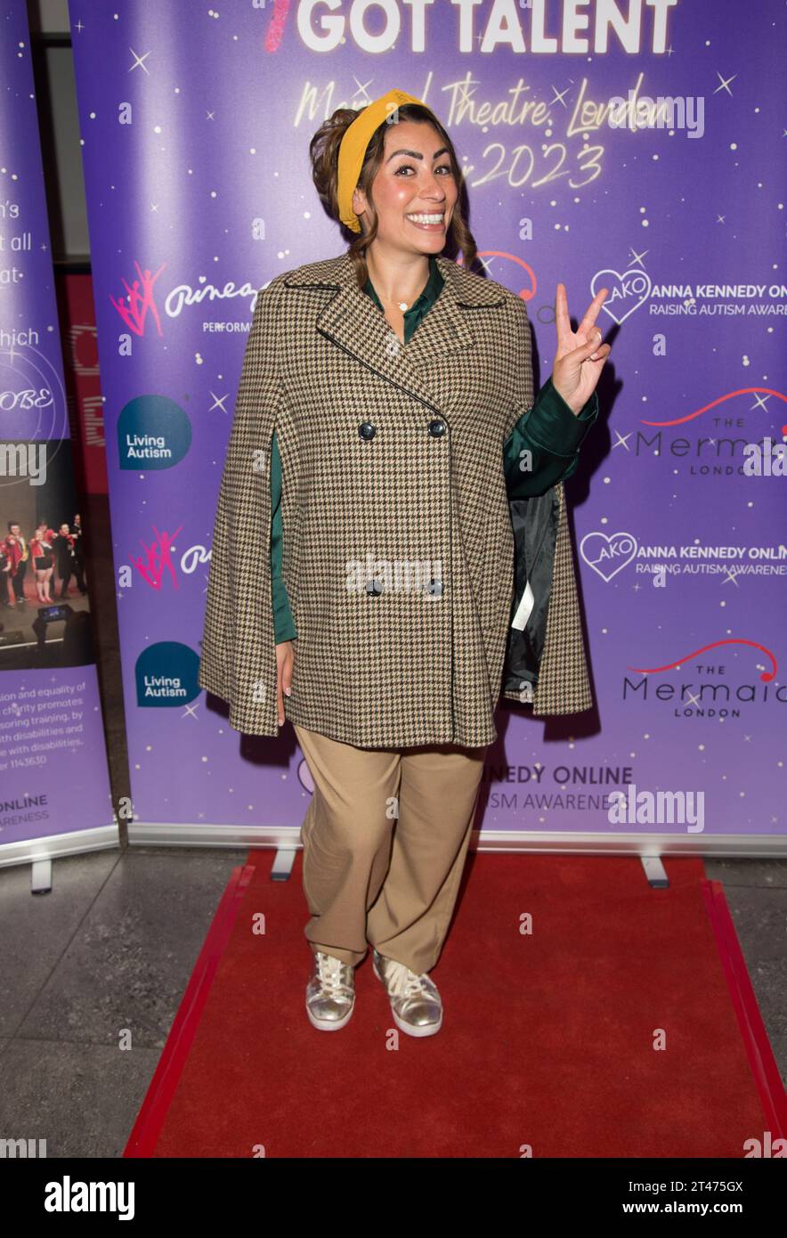 Vanessa D'Souza attends Autism Got Talent, at the Mermaid Theatre ...