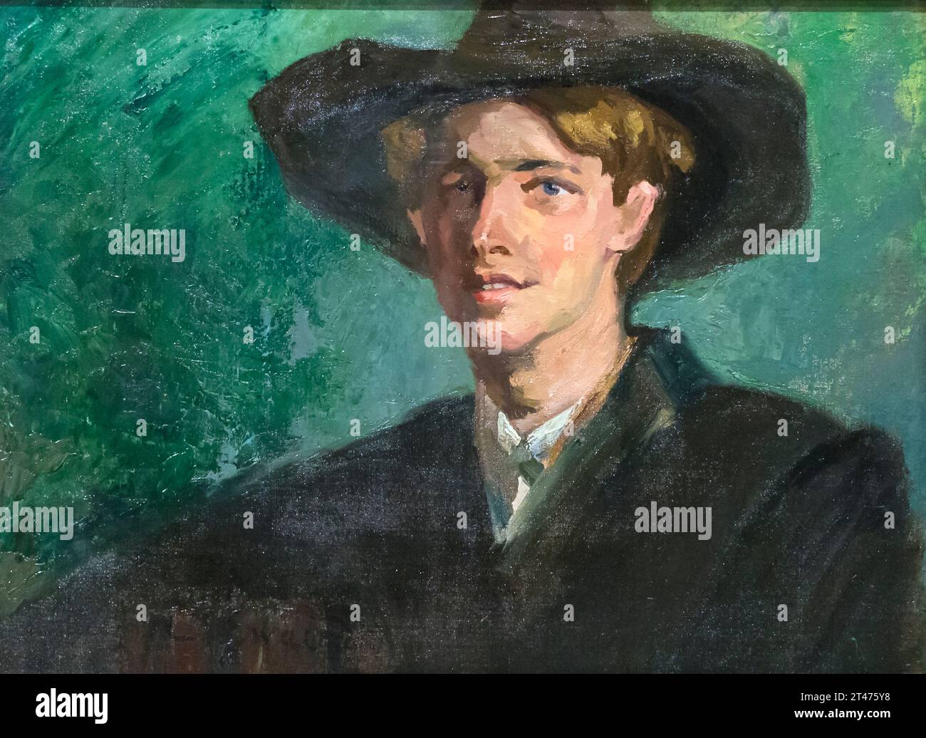 Rupert Brooke, Clara Ewald Stock Photo - Alamy