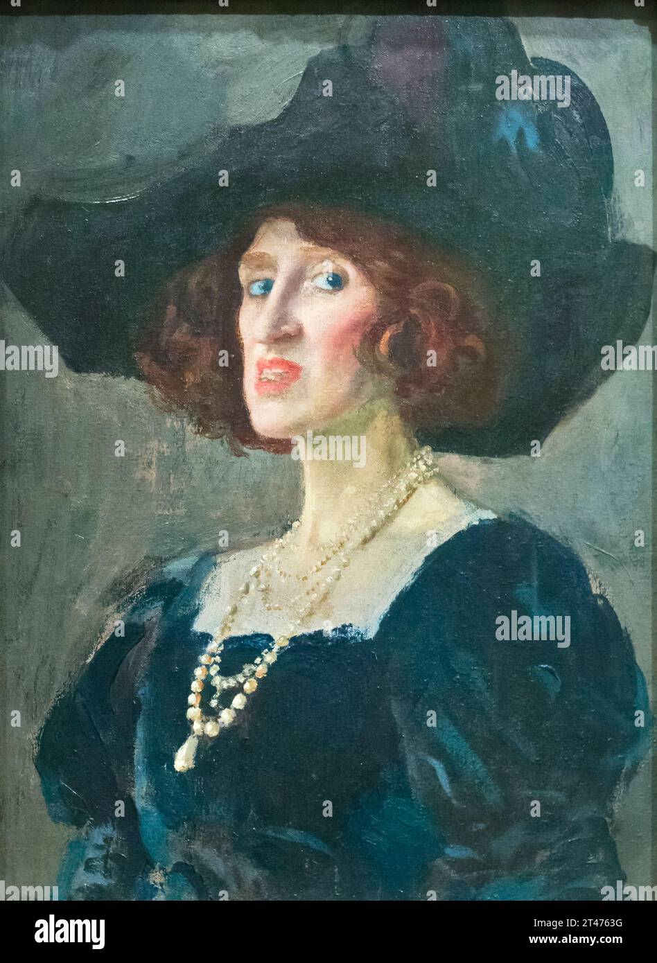 Lady Ottoline Morrell, Augustus John Stock Photo - Alamy