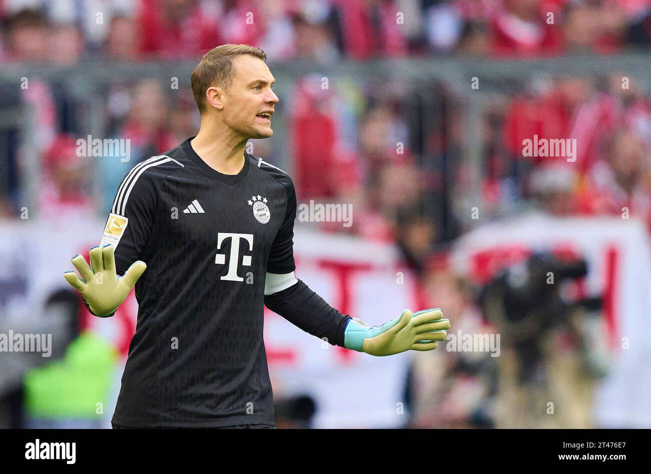 Manuel NEUER, goalkeeper FCB 1 in the match FC BAYERN MUENCHEN - SV ...