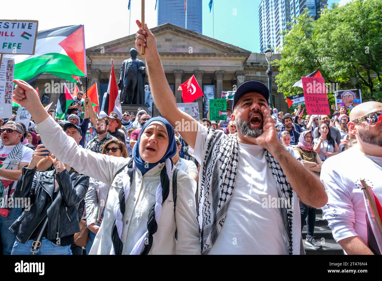 Pro palestinian flags hi-res stock photography and images - Alamy