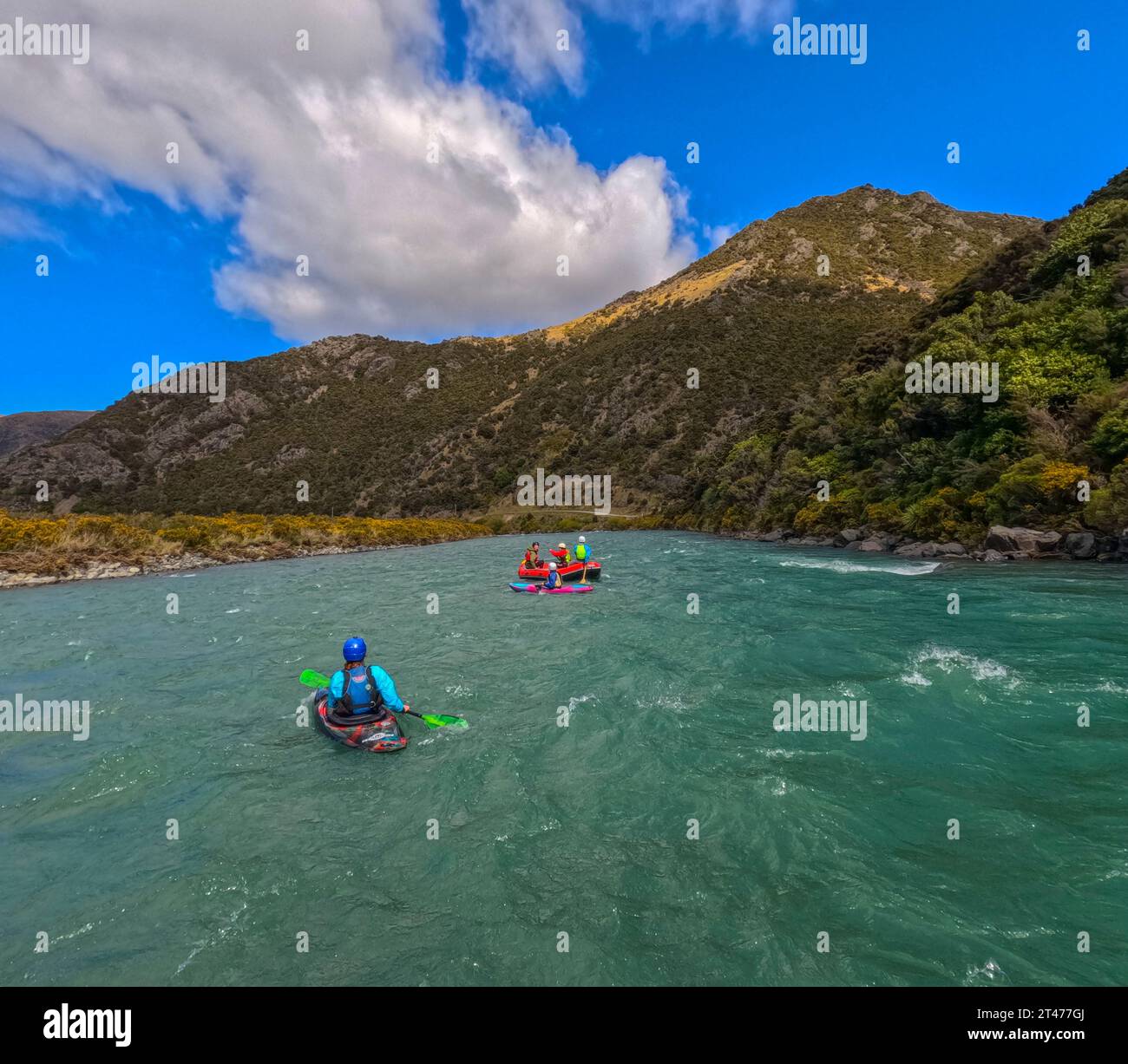 The Hurunui River is the fourth largest of the four principal rivers in ...