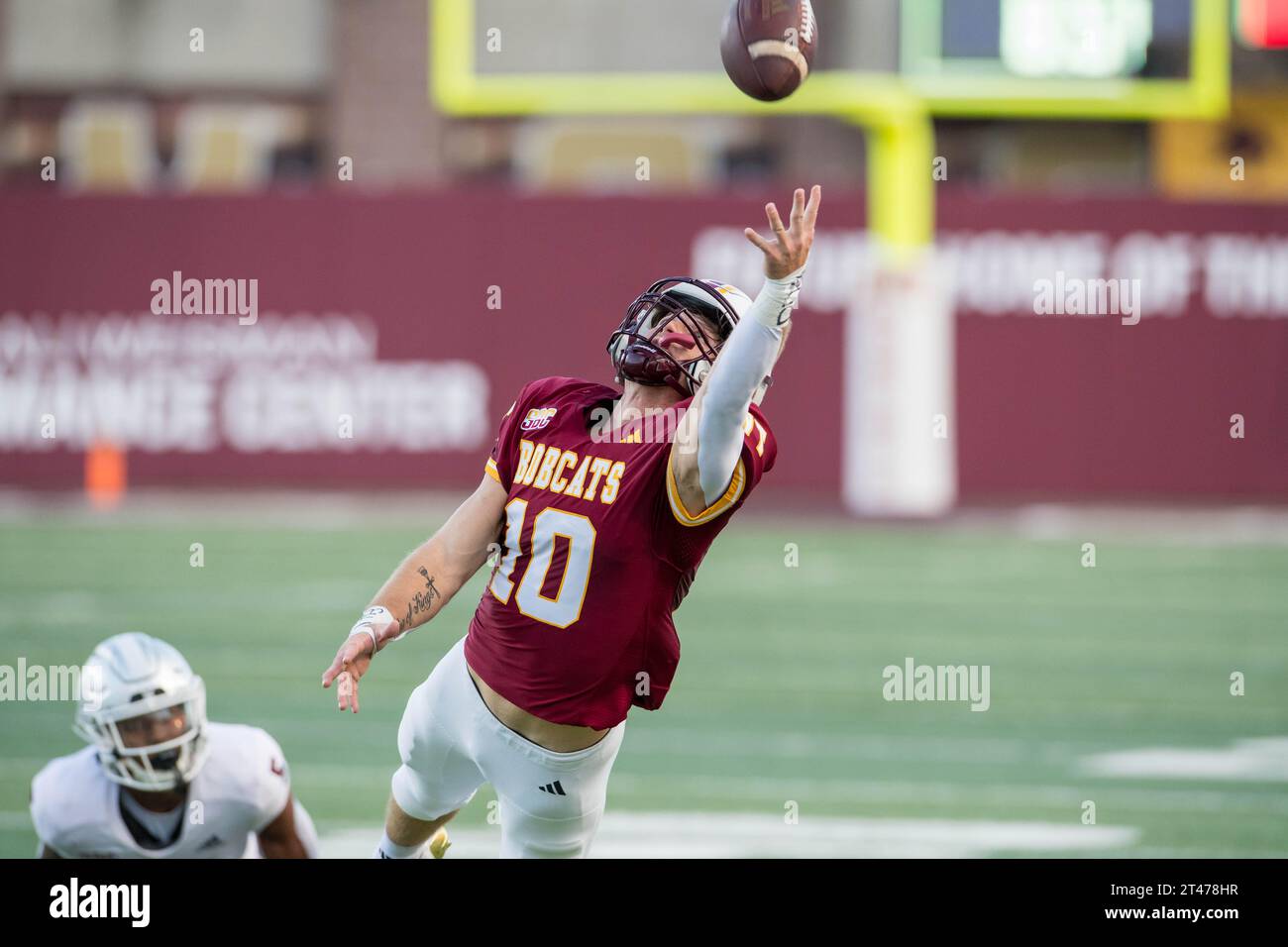 San Marcos, TX, USA. 28th Oct, 2023. Texas State Bobcats wide receiver ...