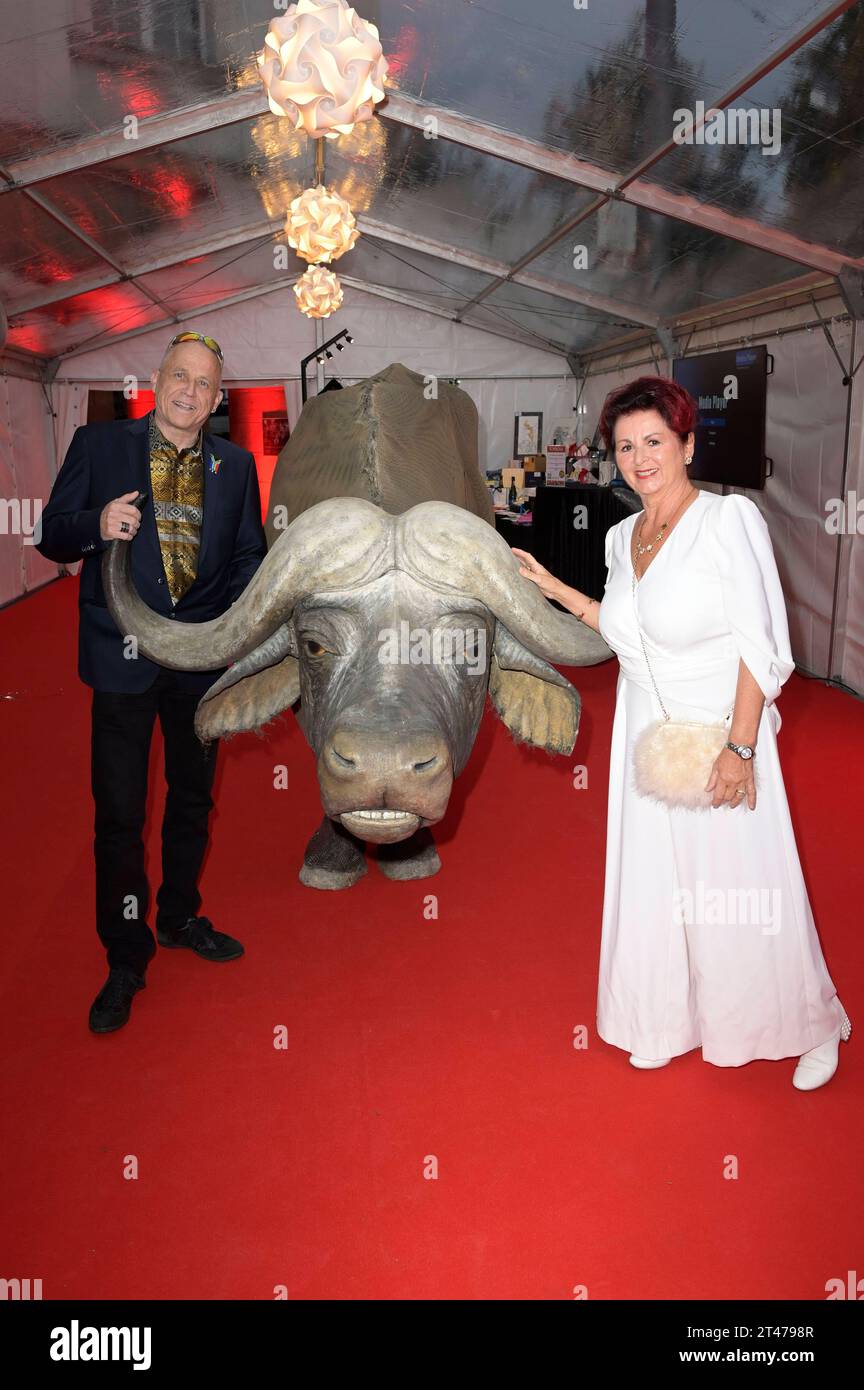Stefan Hippler und Viola Klein bei der 15. Hope Gala 2023 im Schauspielhaus. Dresden, 28.10.2023 ...