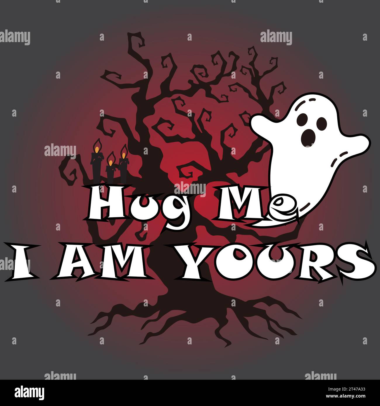 The Halloween Horror Ghost Design Stock Vector Image & Art - Alamy