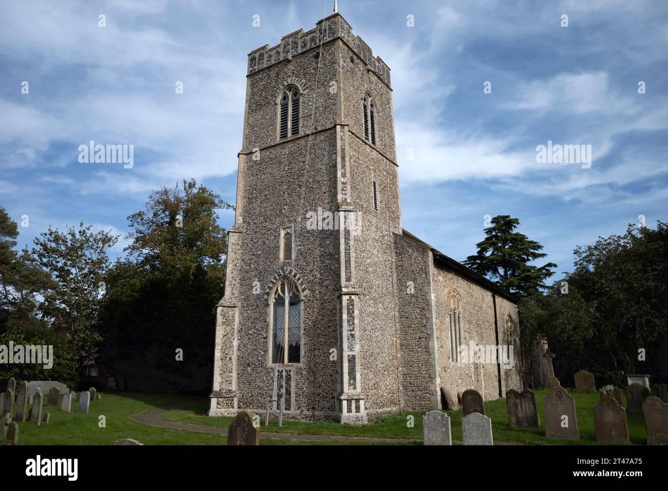 Church Rendham Suffolk England Stock Photo - Alamy