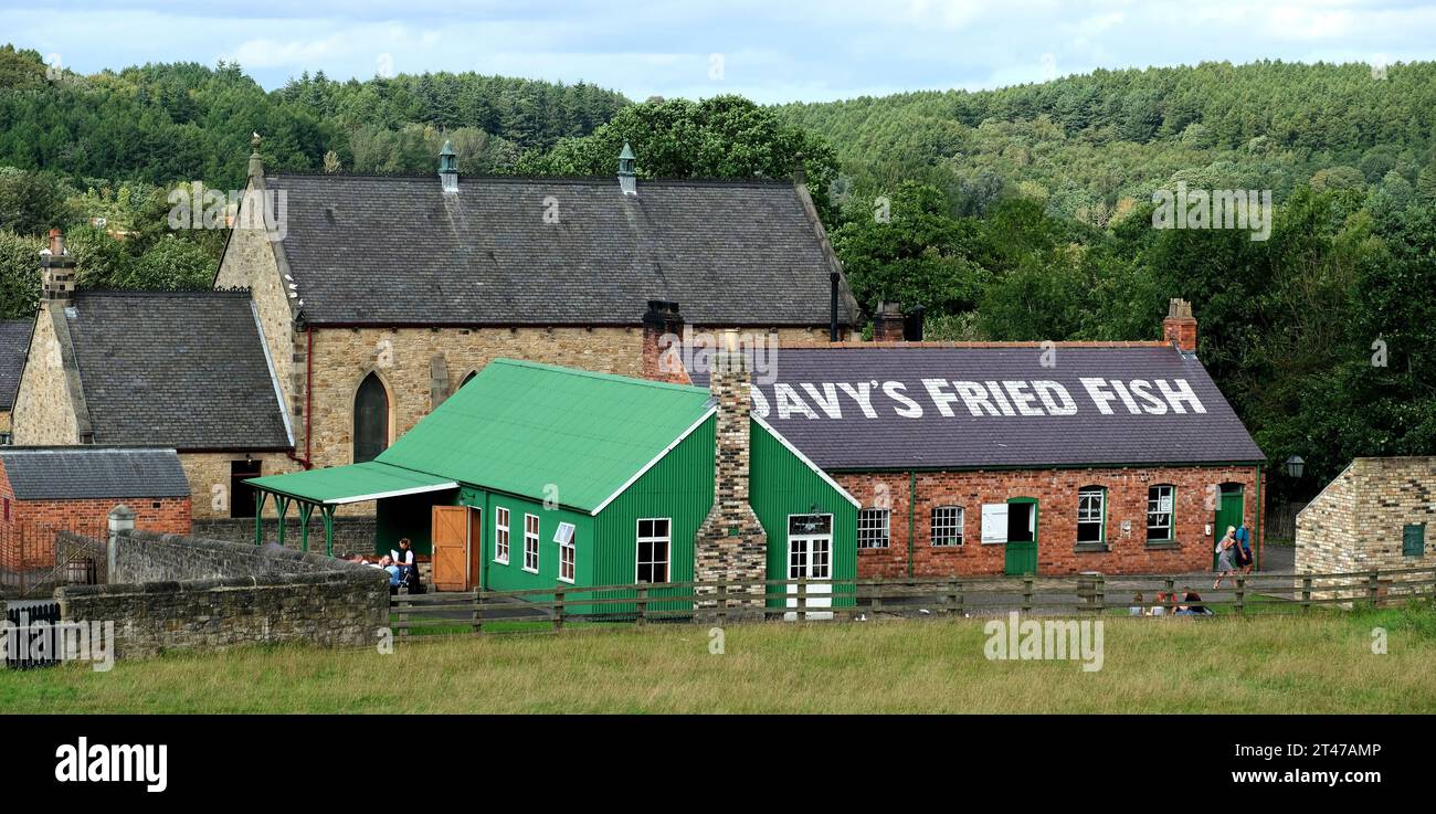 Beamish living history museum. North eastern England. Transport and ...