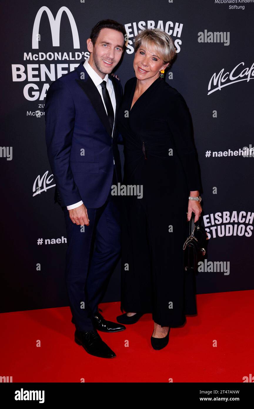 Marcel Remus und Silke Remus bei der 18. McDonald s Benefiz Gala 2023 ...