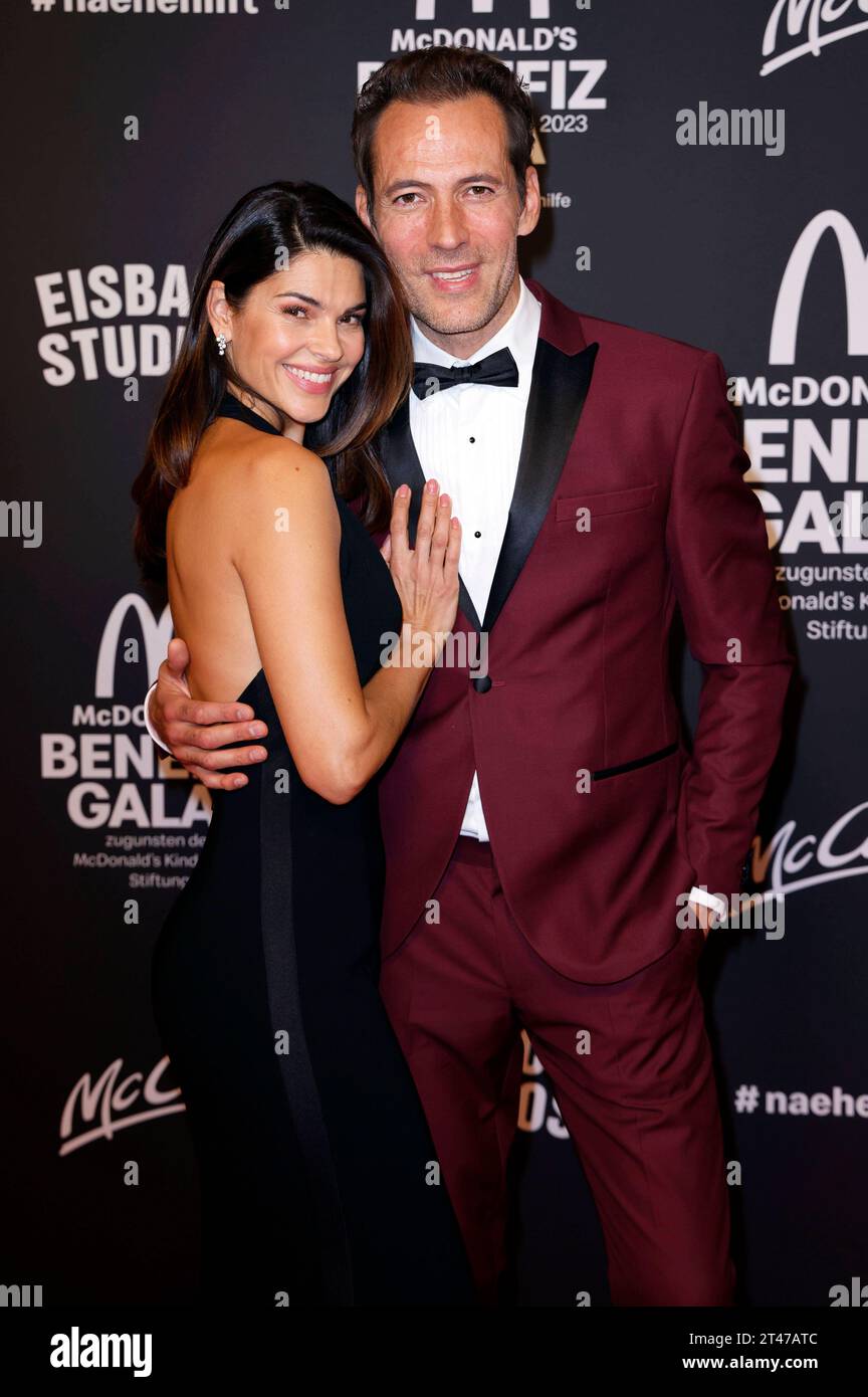Alexander Mazza mit Ehefrau Viola Mazza bei der 18. McDonald s Benefiz ...