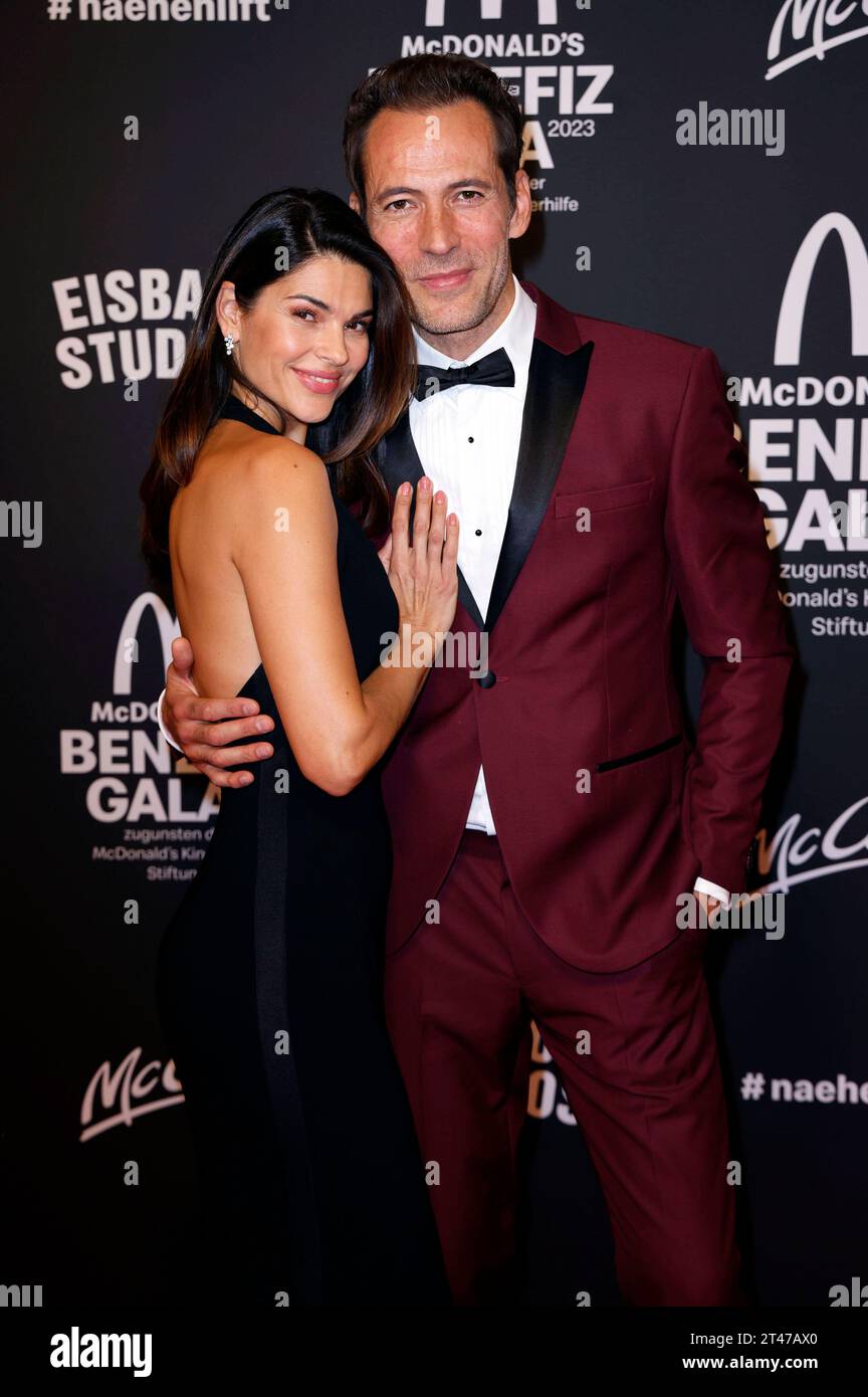 Alexander Mazza mit Ehefrau Viola Mazza bei der 18. McDonald s Benefiz ...