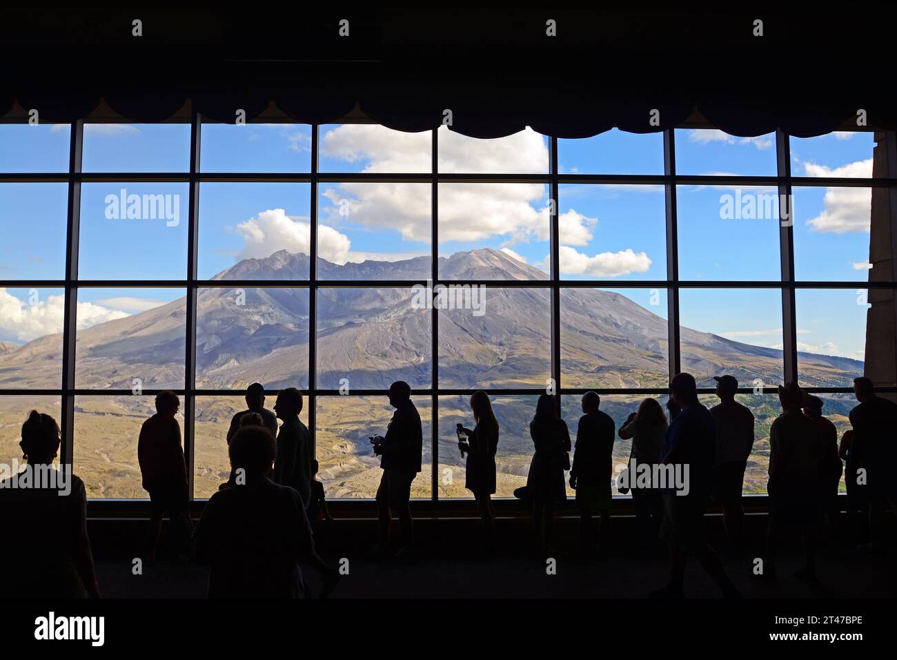 Mt. St. Helen’s Johnston Ridge Observatory Stock Photo - Alamy