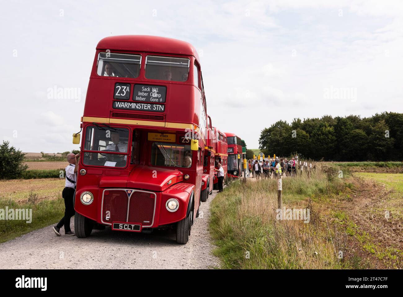Imberbus fleet of classic buses hi-res stock photography and images - Alamy