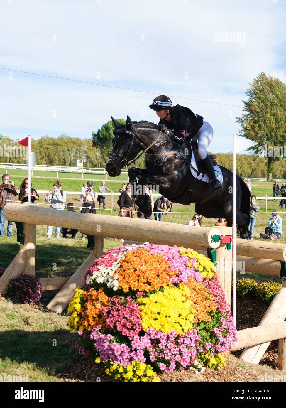 Samantha LISSINGTON of New Zealand with Ricker Ridge Sooty Gnz during ...