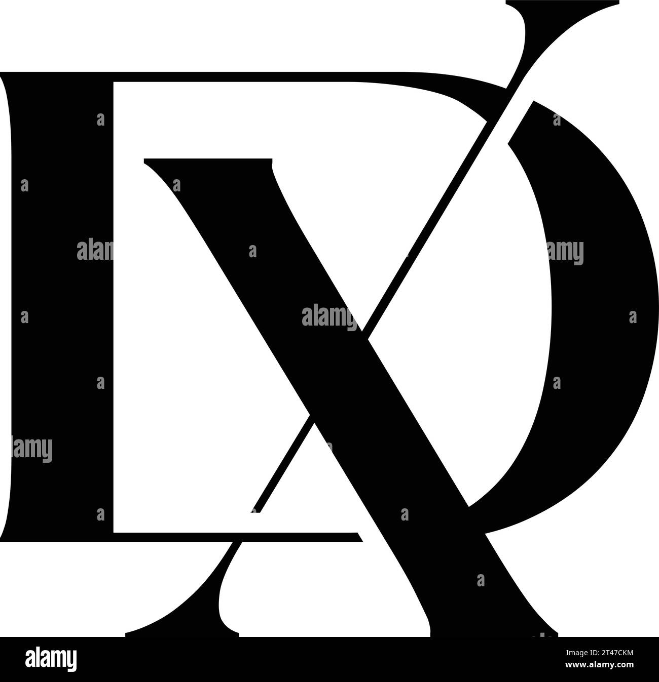 Vector XD, DX logo Stock Vector Image & Art - Alamy